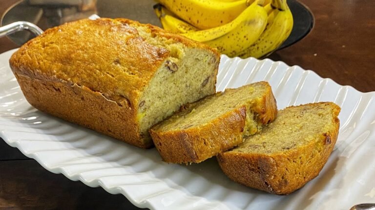 Receta de Pan de Banano Fácil y Deliciosa | Paso a Paso – Chef Experto